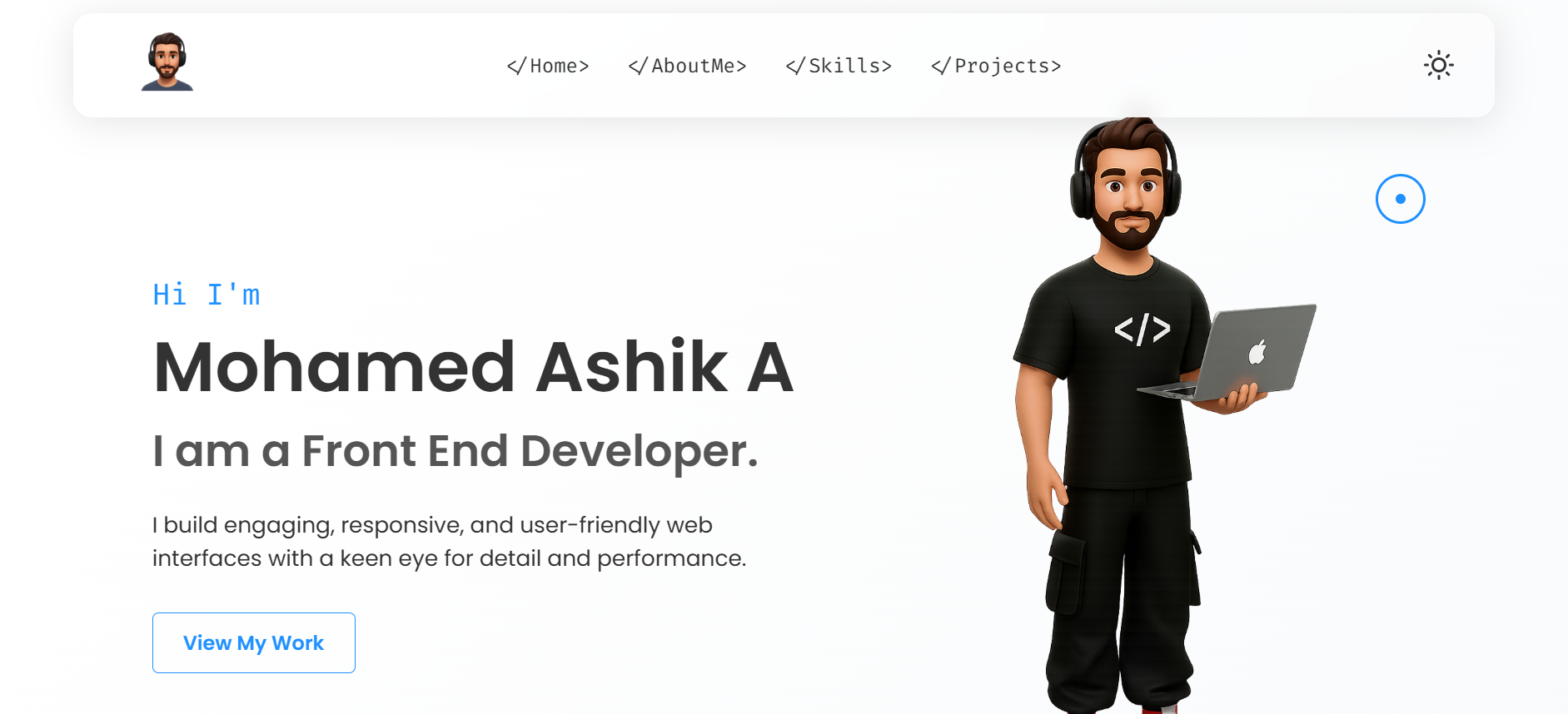 Mohamed Ashik A | Portfolio